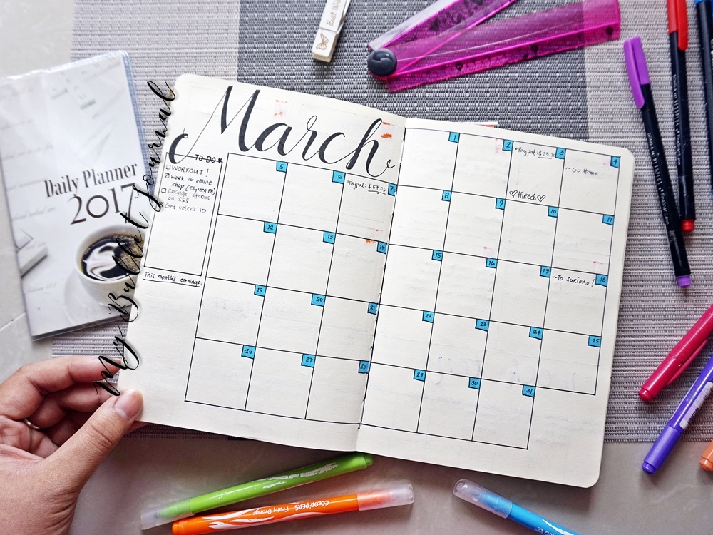 Ecriture Alphabet Bullet Journal | Tatouage Web