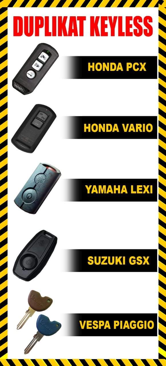 Kunci Pintu Mobil Xenia Motif Cemerlang!