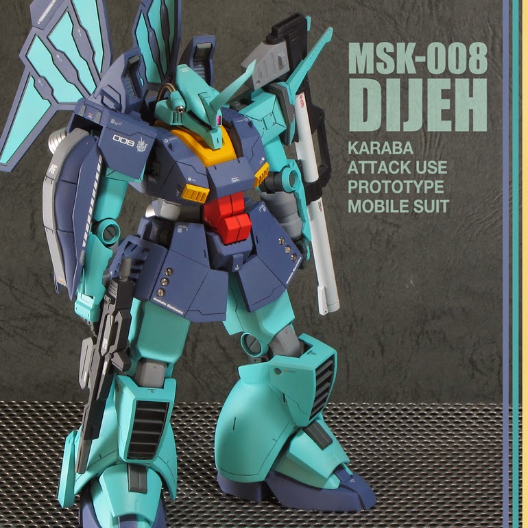 1/144 Dijeh - Custom Build - Gundam Kits Collection News and Reviews