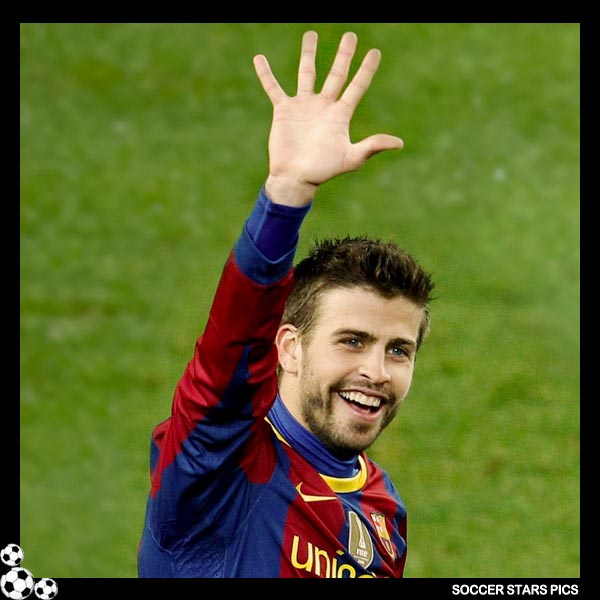 Soccer Stars Pics: Gerard Pique Pictures