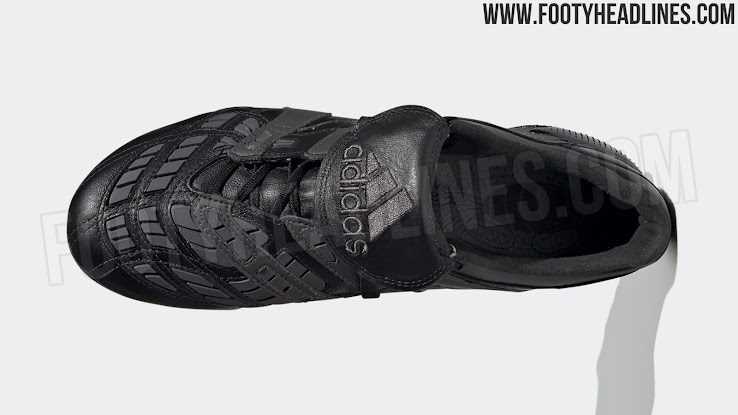 Blackout Adidas Predator Accelerator 2021 Remake Boots Leaked ...