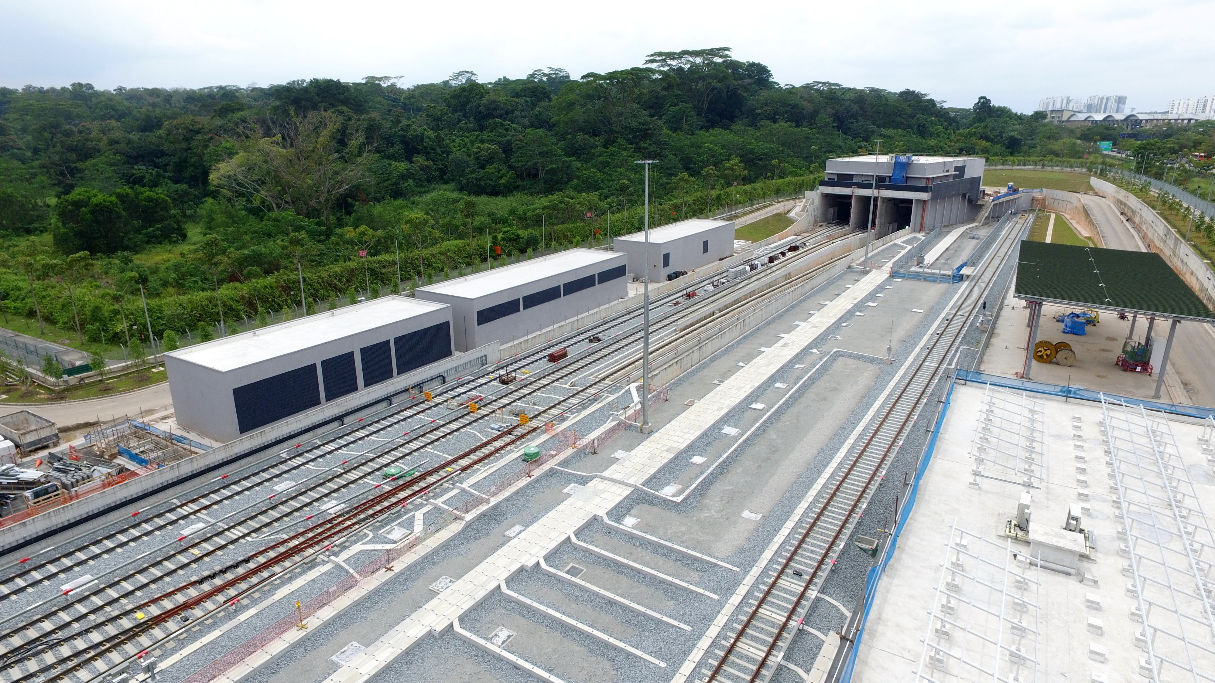 Thomson Line Construction: Launch Shafts Backfill
