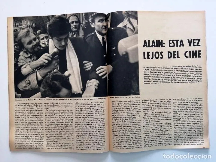 ALAIN DELON: EL CASO MARKOVIC. L'AFFAIRE MARKOVIC TEXTOS