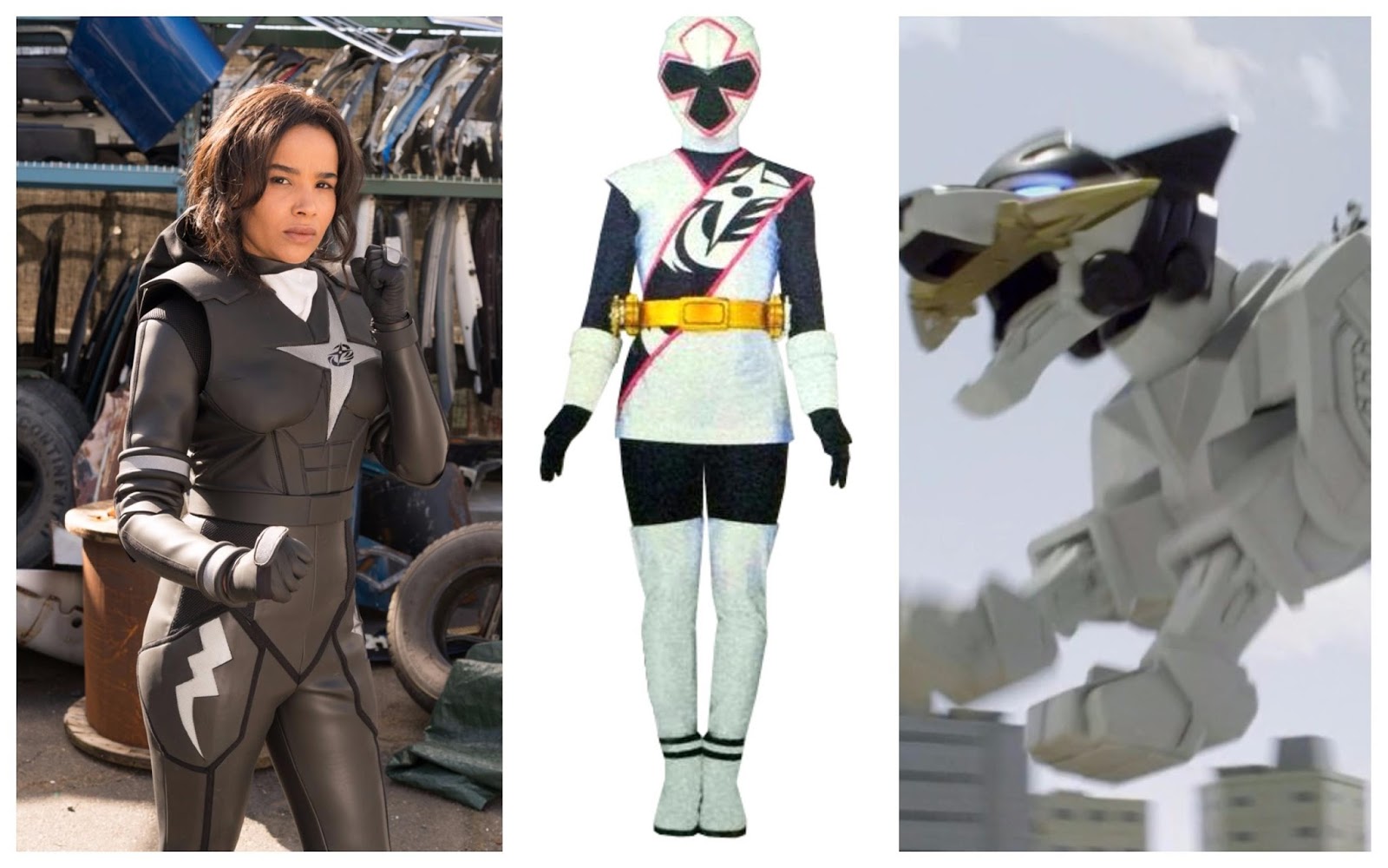 Os Rangers e os Zords de “Power Rangers Ninja Steel”