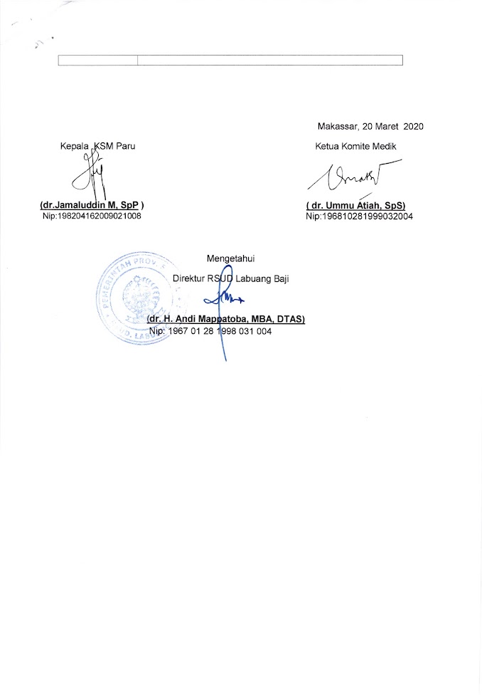 KSM PARU RSUD LABUANG BAJI