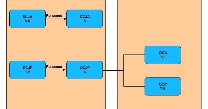 Oracle Developer/Administrator Certified Associate (OCA)), OCP (Oracle ...