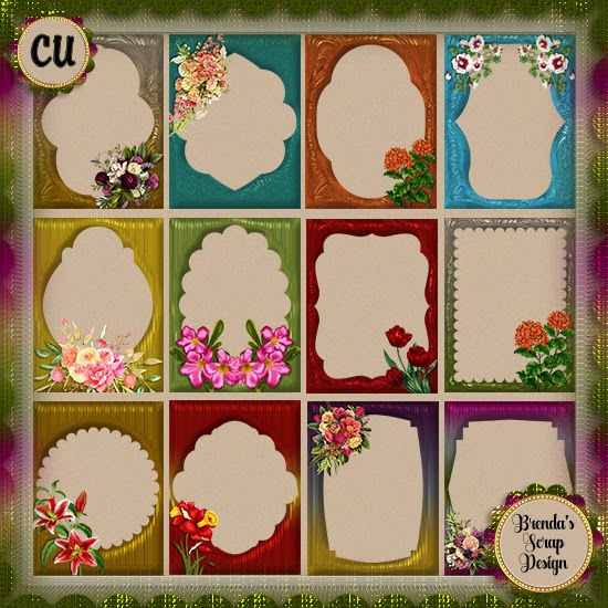 Brenda's Scrap Design: Commercial Use Frames Freebie