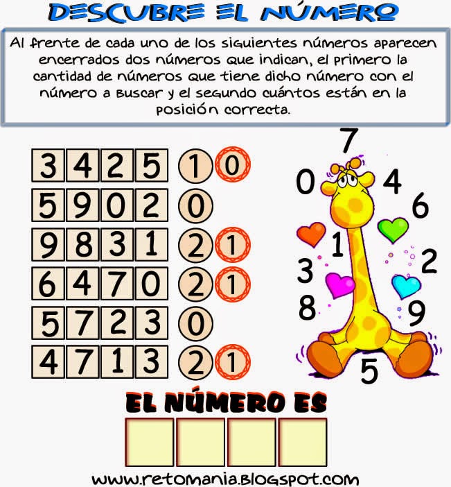 abril 2015 ~ RETOS MATEMÁTICOS