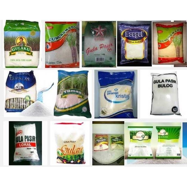 Daftar Aneka Produk Gula Kemasan 1Kg - Distributor Tempo Utama