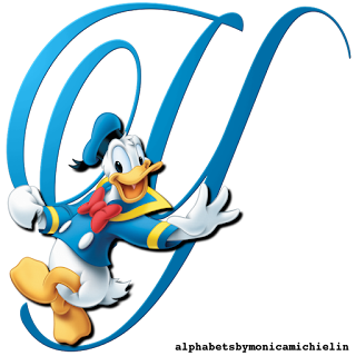 M. Michielin Alphabets: DONALD DUCK ALPHABET, ALFABETO DO PATO DONALD ...