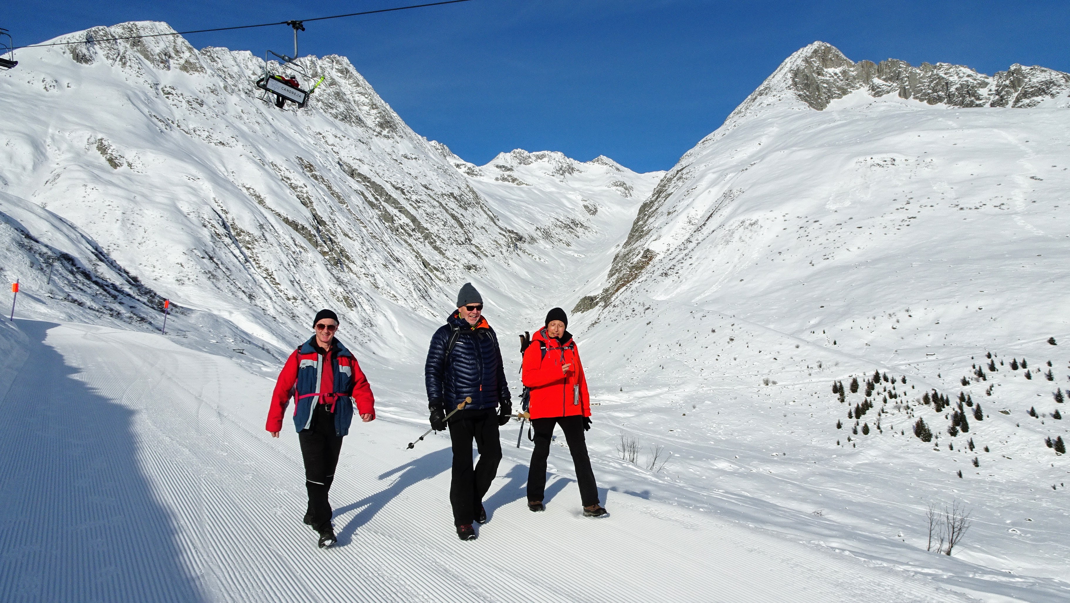 Tschamut – Sedrun – Disentis (Surselva / GR) – Wandern mit Freunden