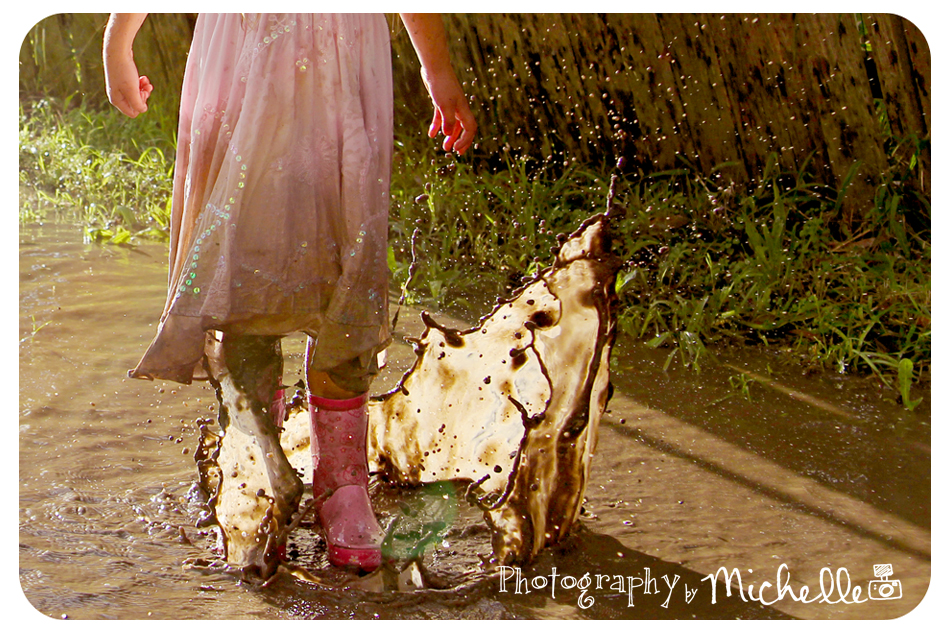 Photography by Michelle: My Muddy Princess