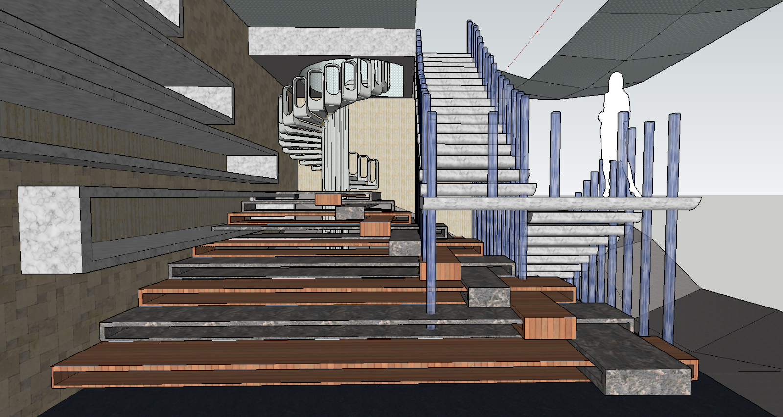 Jeannie Chan ARCH1101: Experiment 1: The Stair Conceptual Model (10%)