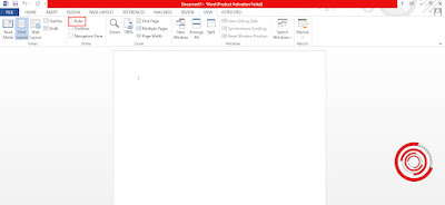 Cara Memunculkan Ruler atau Penggaris di Microsoft Word - KEPOINDONESIA