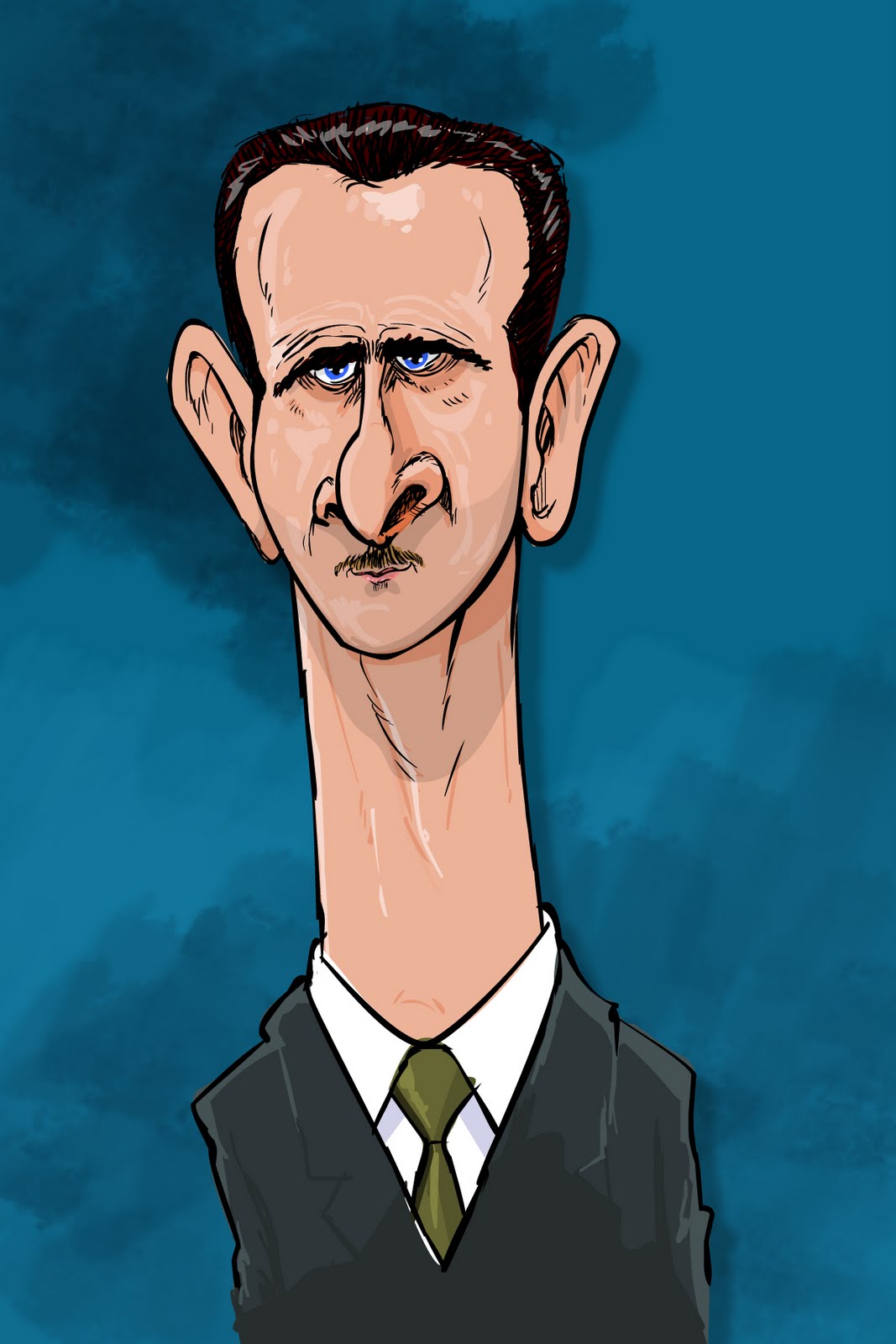 Joe Corrao * 4 Eyed Animation: Bashar al-Assad Caricature