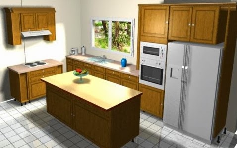 Kitchen 3D layout & tips.