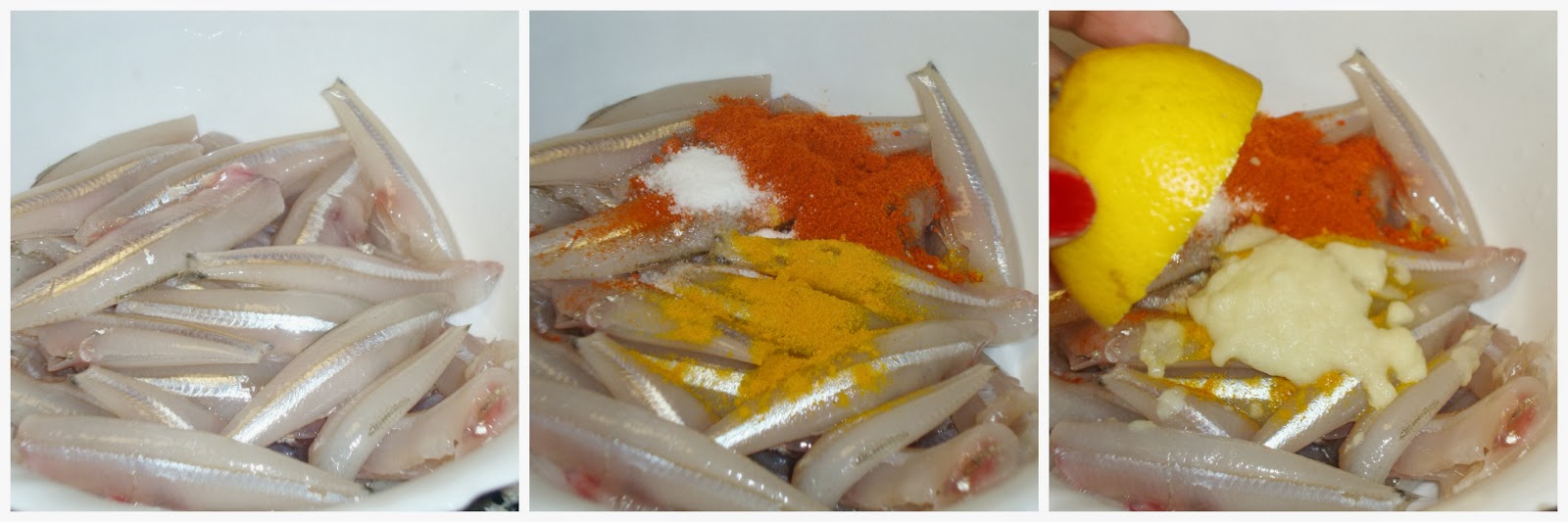 Poornima's Cook Book: Anchovies Fish Fry / Nethili Fish Fry / Nethili ...