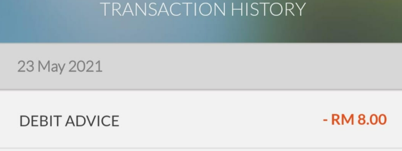 Debit advice in bank statement - Maybank other banks in Malaysia 💳