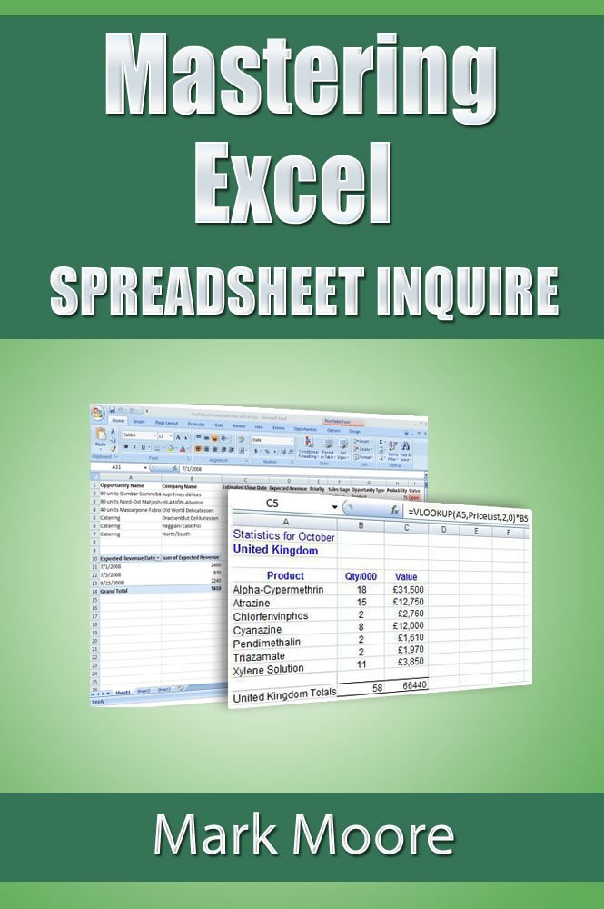 Free Ebook Mastering Excel Spreadsheet Inquire Mark Moore King Of Excel