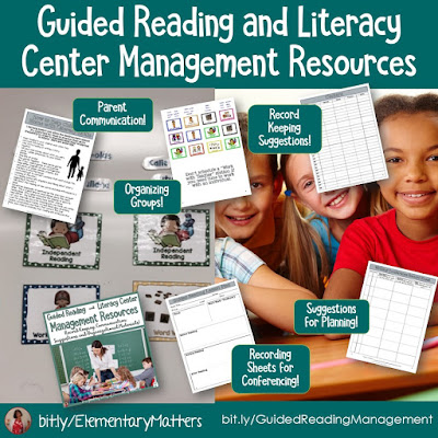 Elementary Matters: Organizing Literacy Centers