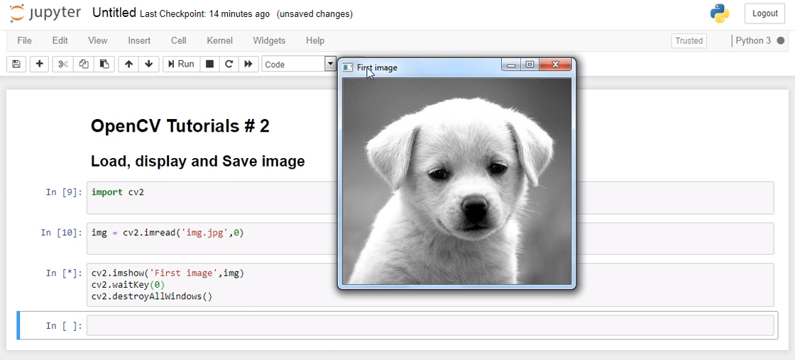 [HowTo] OpenCV Tutorials # 2 : How to read, display and save image in ...