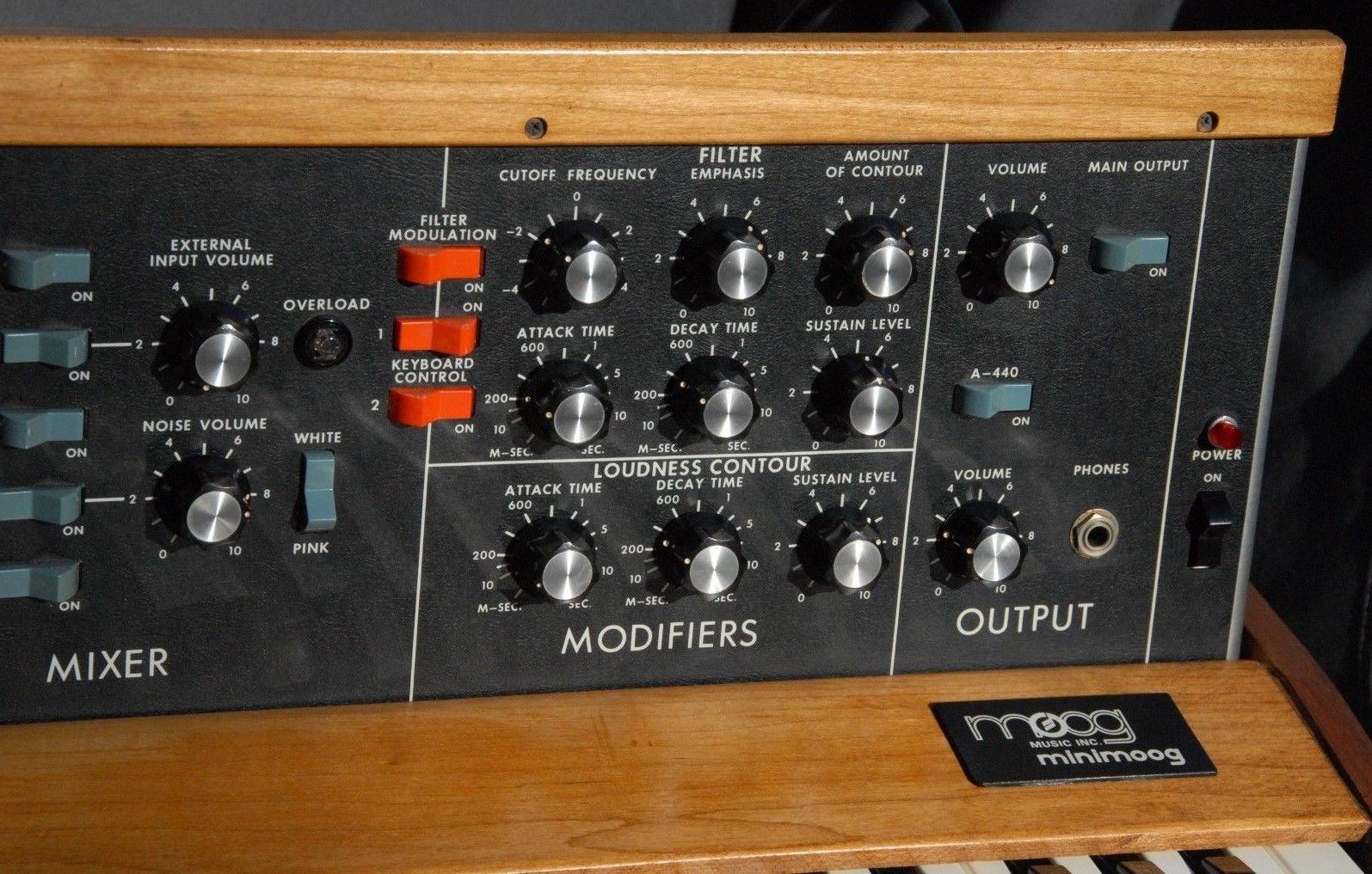 MATRIXSYNTH: ORIGINAL VINTAGE Moog Minimoog MODEL D