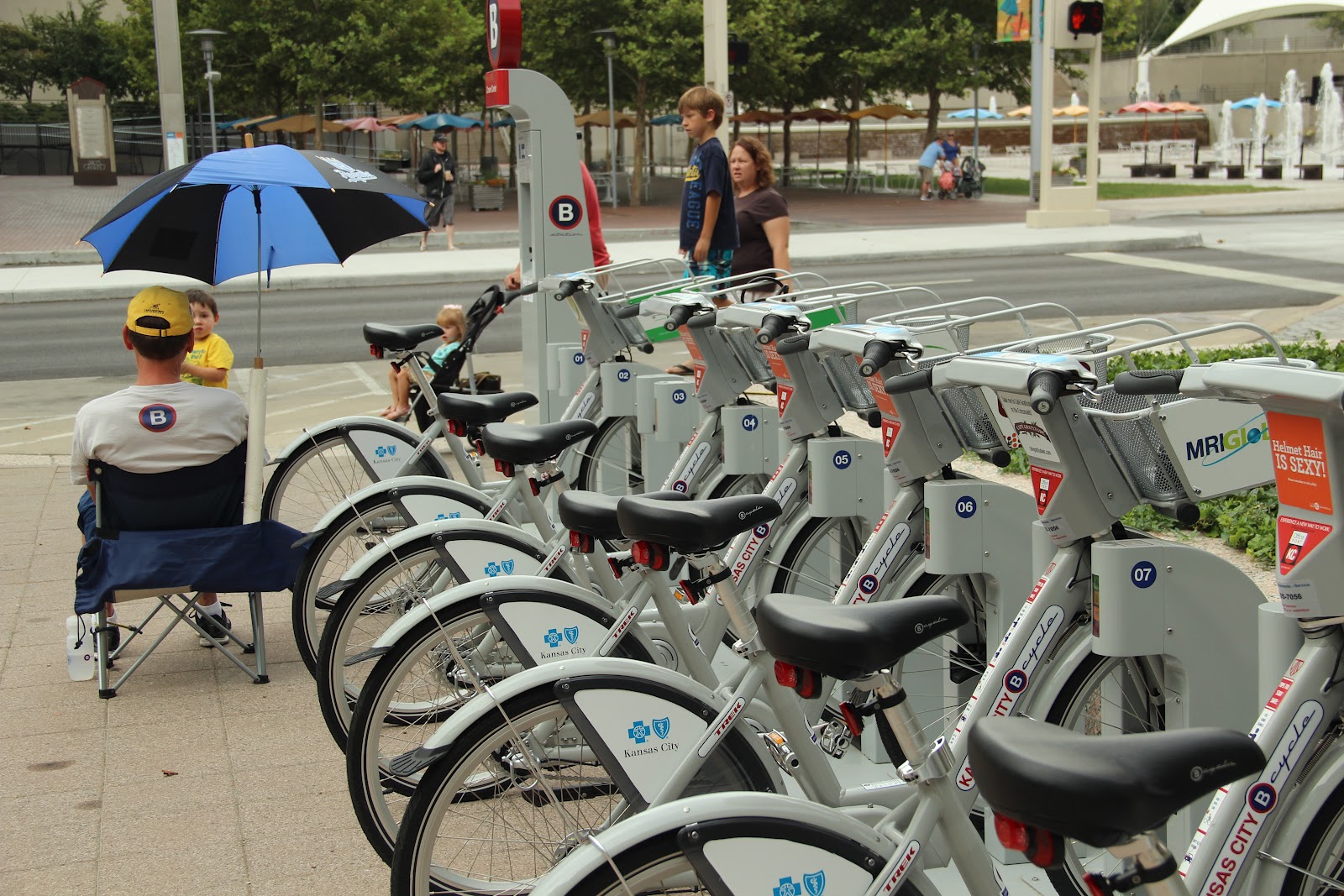 One more step: Kansas City B-cycle!
