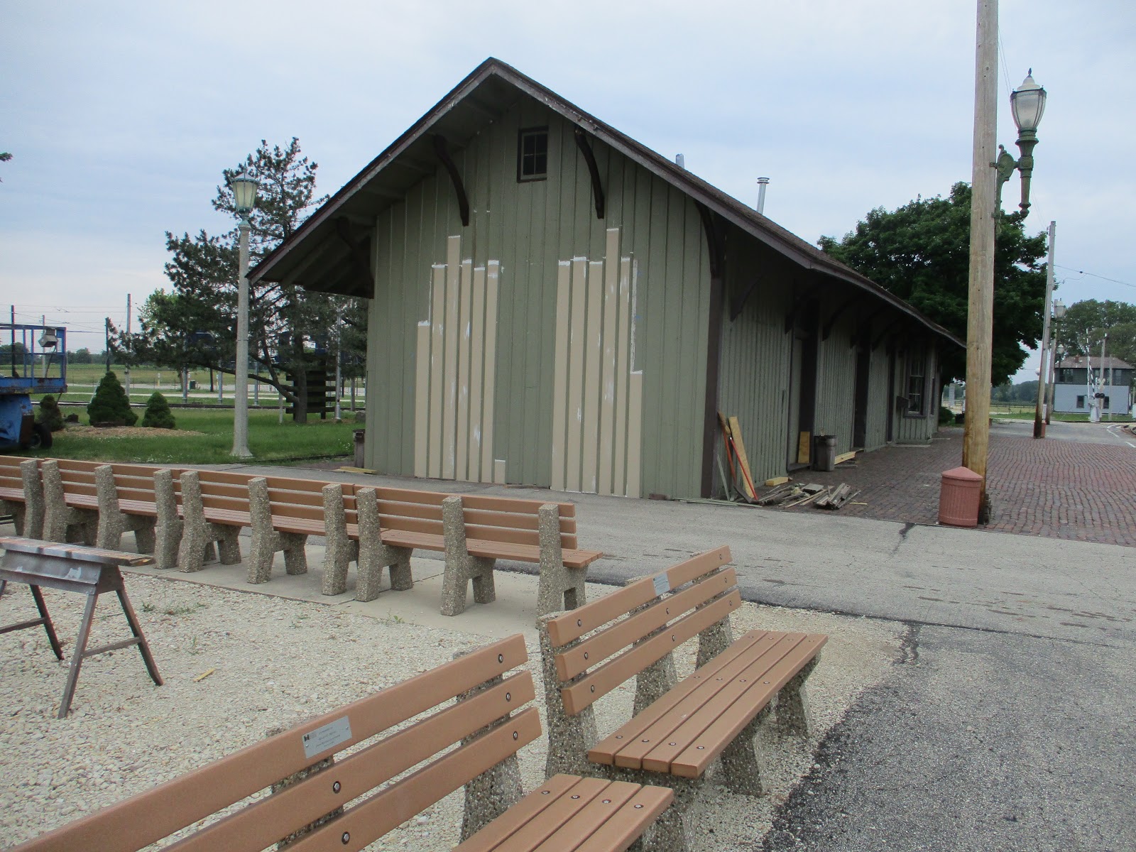 Hicks Car Works: Trolley Bases Installed