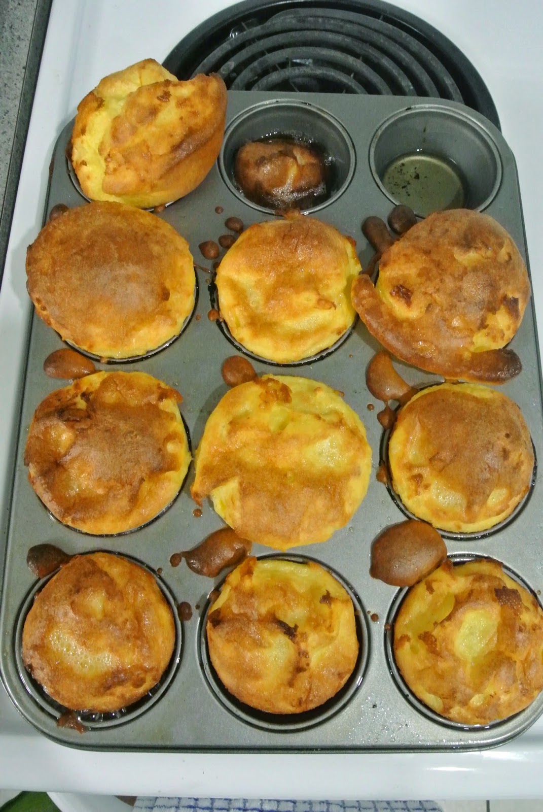 The Food On My Shirt: Yorkshire Pudding FAIL!