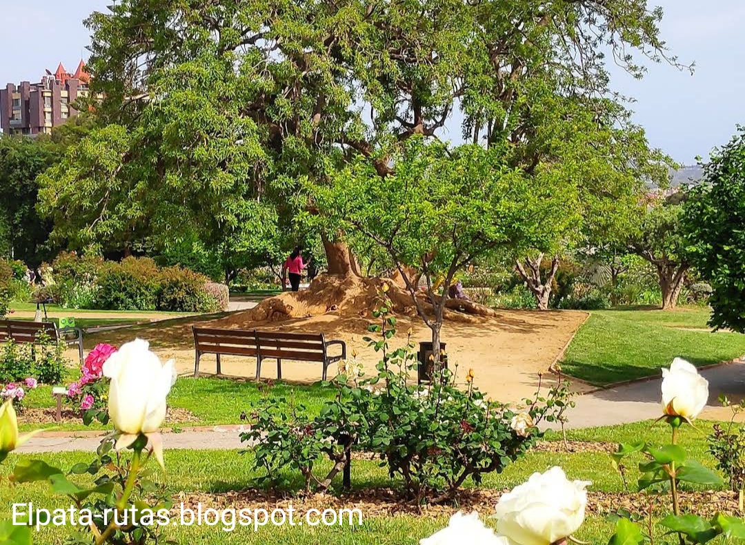 ElPata-Rutas: Parque Cervantes ( Barcelona)