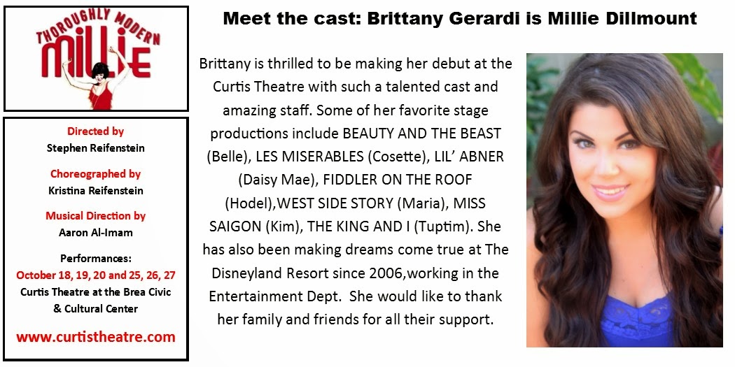 InspireD Productions presents Thoroughly Modern Millie at the Curtis ...