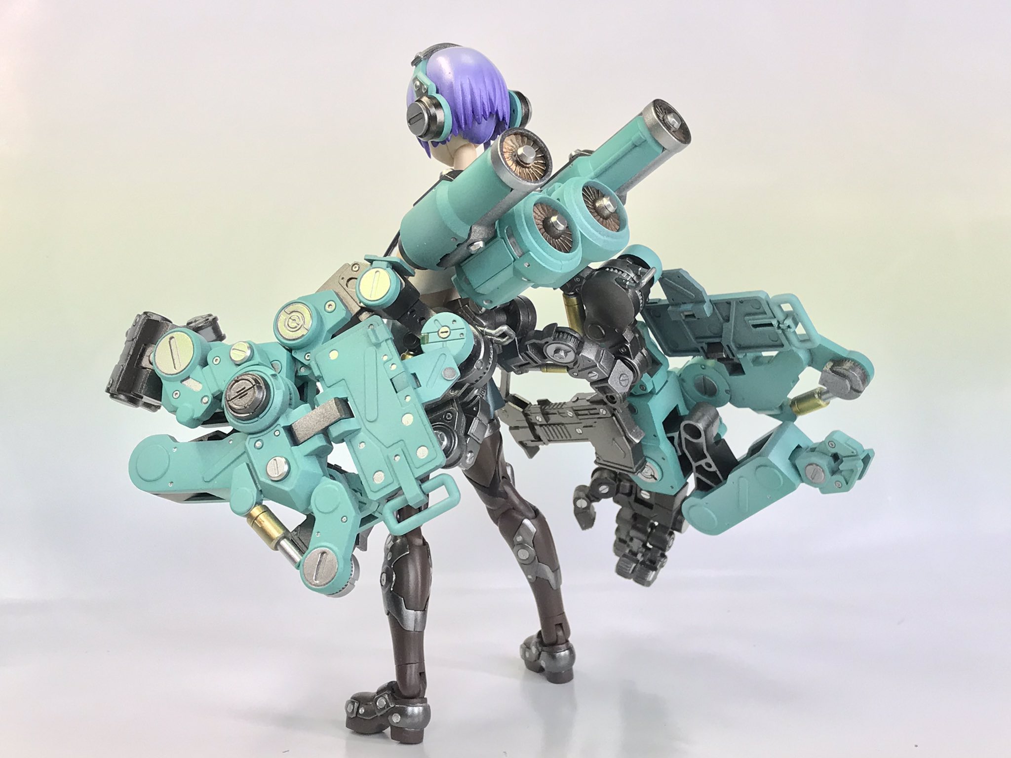 [ Custom ] - Frame Arms Girl Greifen - Bianchi School Girl - by バリカタ ...
