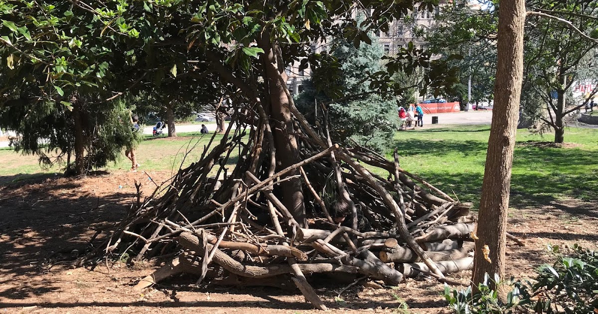H A R L E M + B E S P O K E: INTRODUCING: A LOG TEEPEE IN MORNINGSIDE PARK