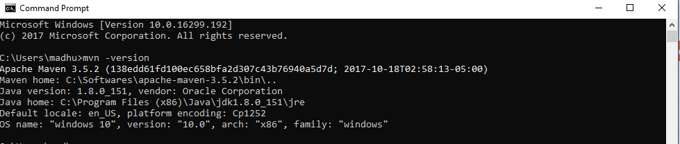 Madhu's Blog: How to install Maven on Windows
