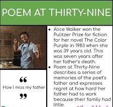 Poem at Thirty – Nine – Alice Walker