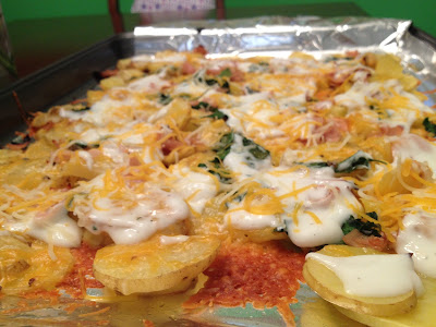 Baking con Brio: Ultimate Baked Potato Nachos