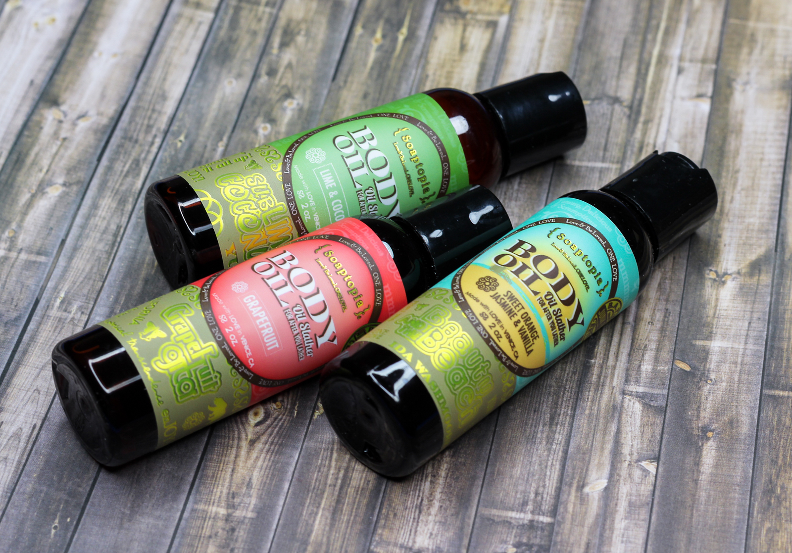 Review│Soaptopia Oil Slathers - Makeup Moment