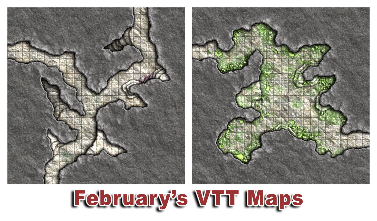 The Crooked Staff Blog: VTT Maps for February