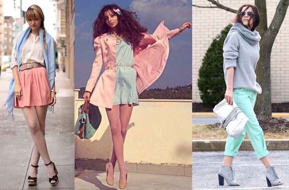 Petit Paris moda: colores pastel