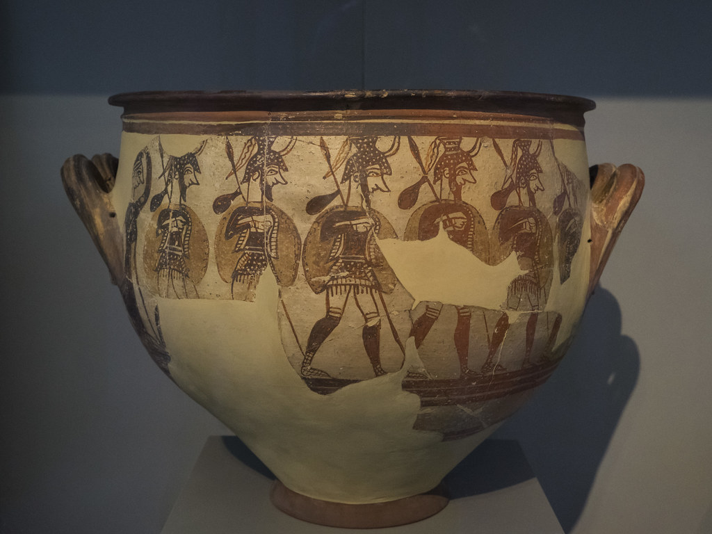 The Mycenaean Warrior Vase 12th C. BCE