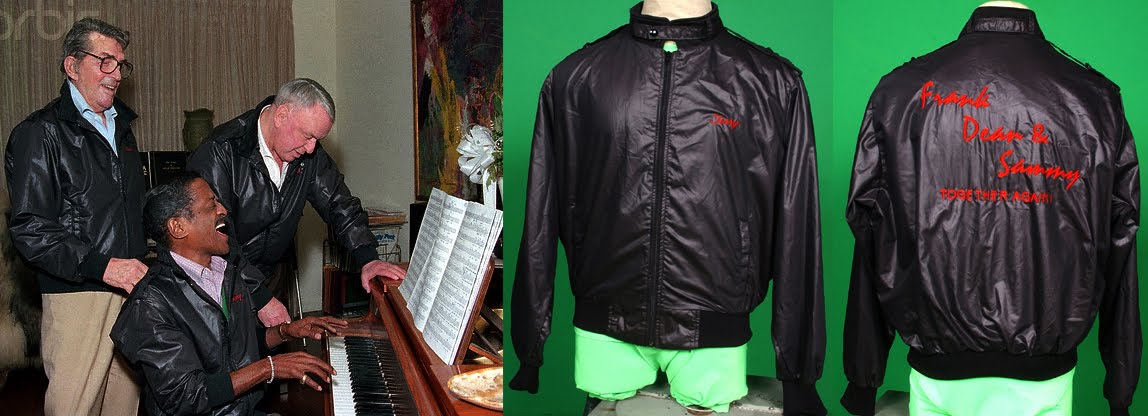 VintageTourJackets: FRANK SINATRA 1988 Tour Jacket RAT PACK