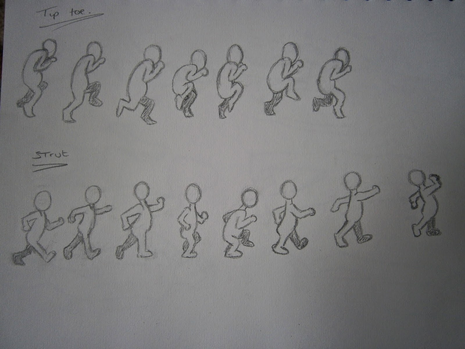 Pookledookles Animation: Basic Walk Cycles And Advanced Walk Cycles