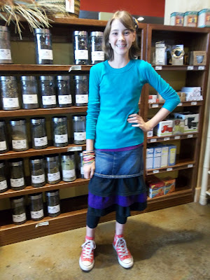 Two Blessed Damsels: Skirt Challenge- Day 17