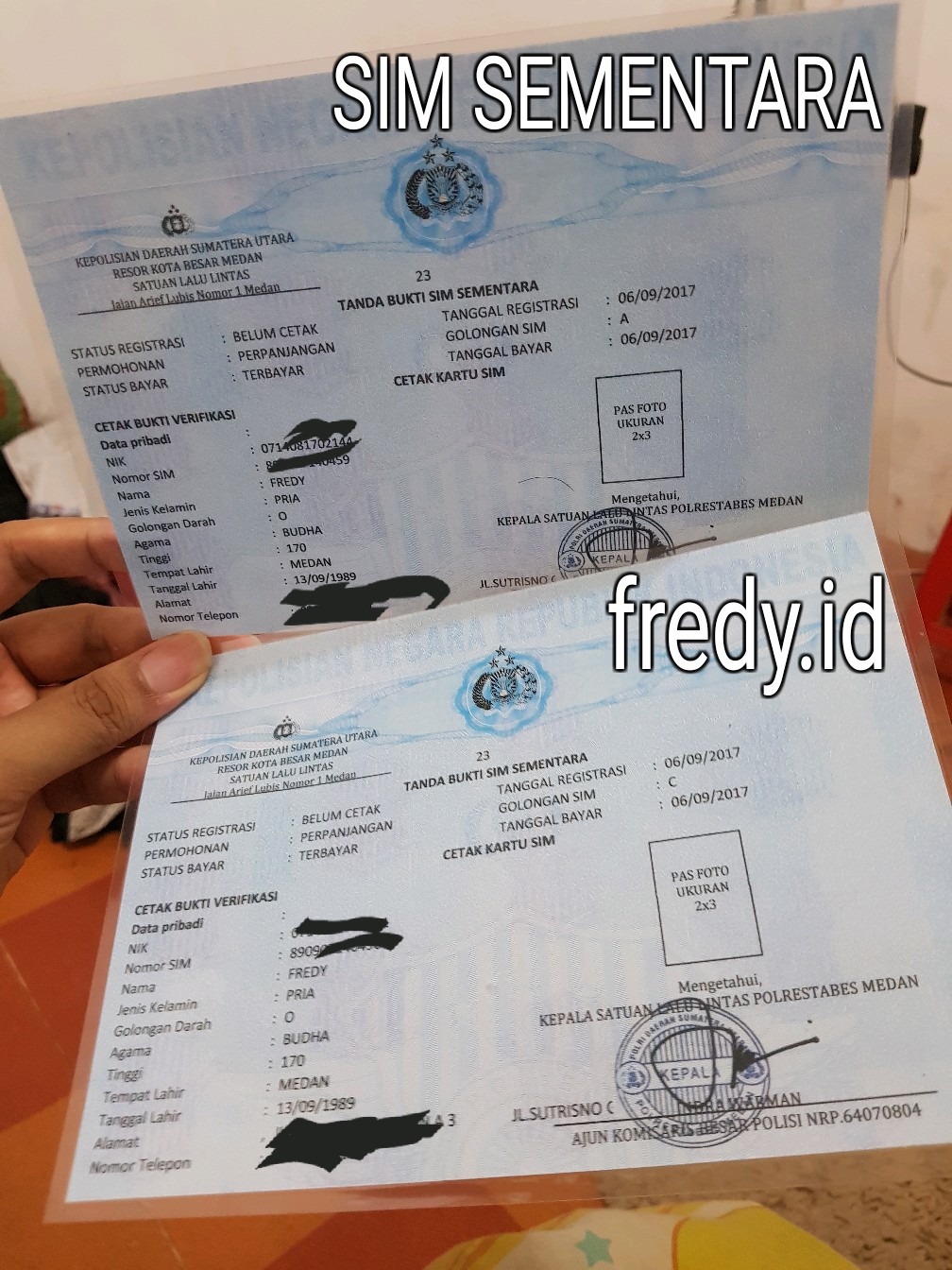 SYARAT PERPANJANG SIM A & SIM C 2017 DI MOBIL SIM KELILING MEDAN