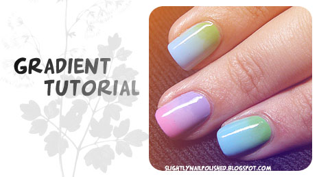 Slightly Nail Polished: Gradient Nails Tutorial