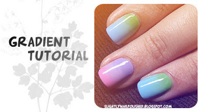 Slightly Nail Polished: Gradient Nails Tutorial