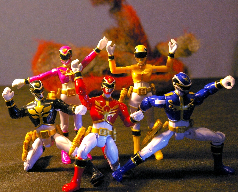 Action Figure Adventures: Power Rangers Megaforce Action Pack