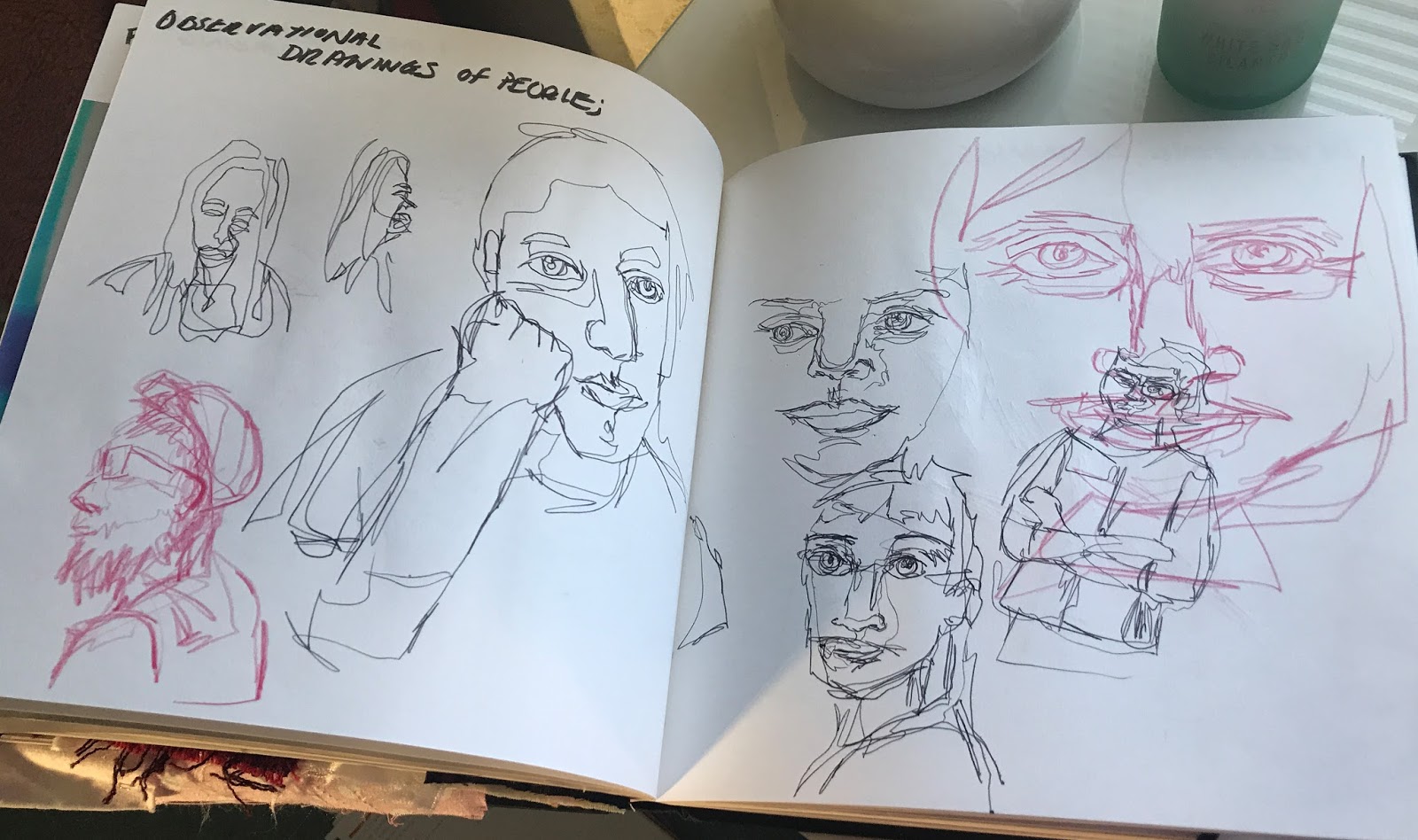Observational Sketches of People Interacting - georgia freeman - art ...