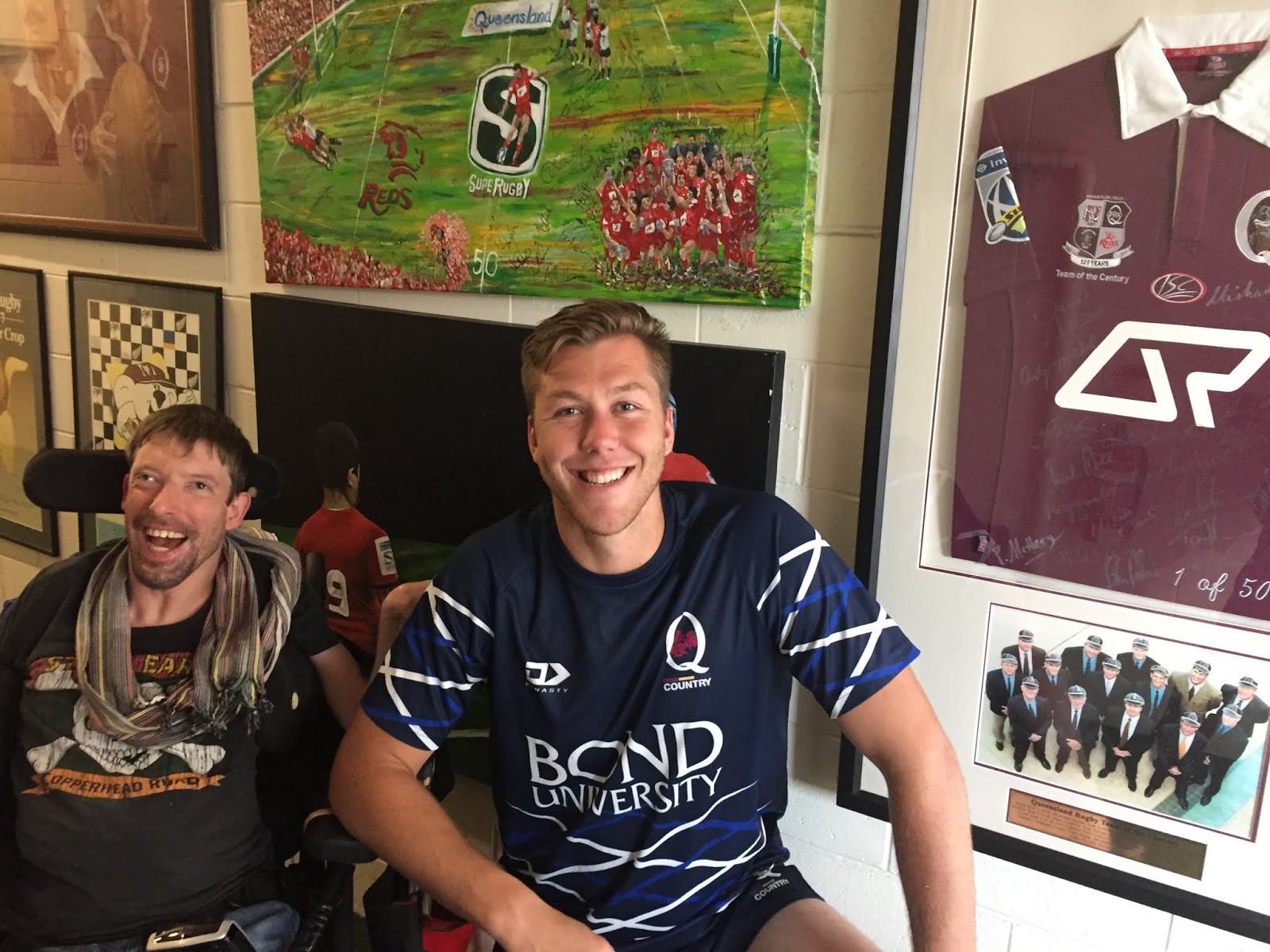 Reds Rugby Rules by Tom Hamilton: Catching up with QLD Red and Country ...