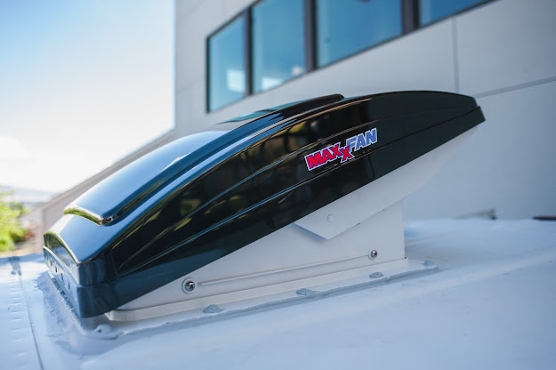 Sprinter Van: Windows and a Fan